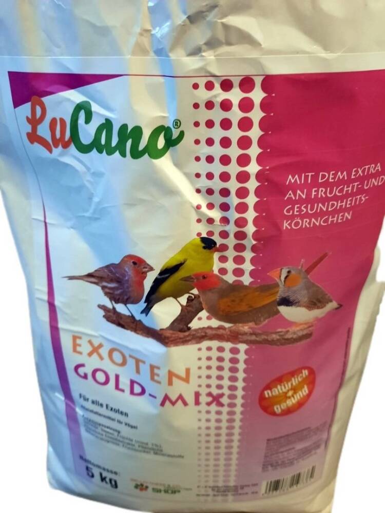 Gold-Mix Exoten Futter mit Früchten online gut kaufen - Bello-Mieze T